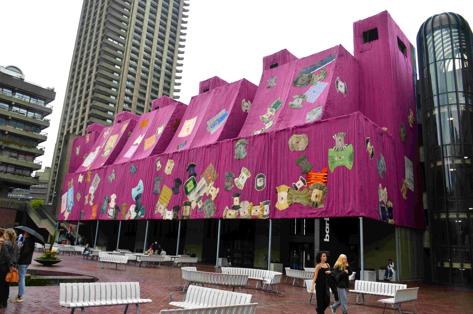 IBRAHIM MAHAMA’S ‘PURPLE HIBISCUS’ – BARBICAN, LONDON. – Almasi Art Agency